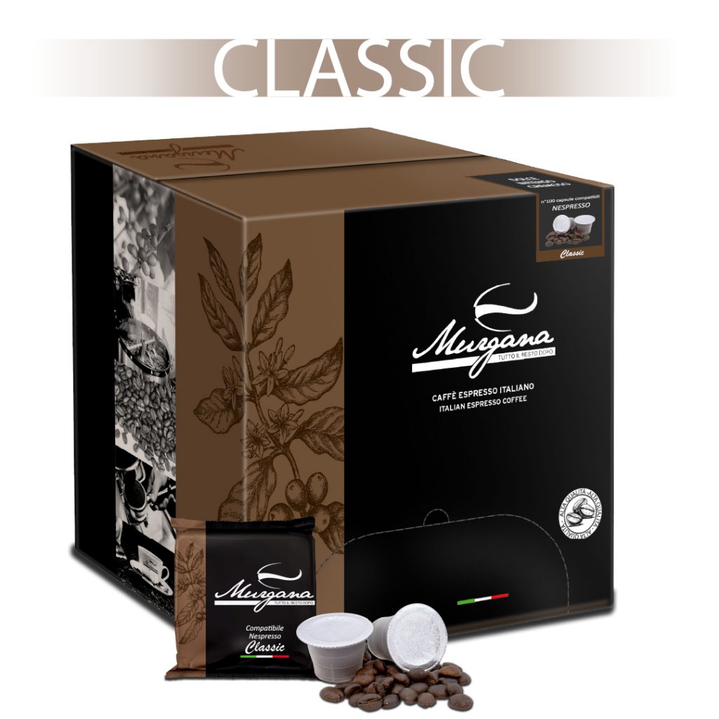 NESPRESSO CLASSIC 100 PZ - Capsule Compatibili - Caffè Murgana